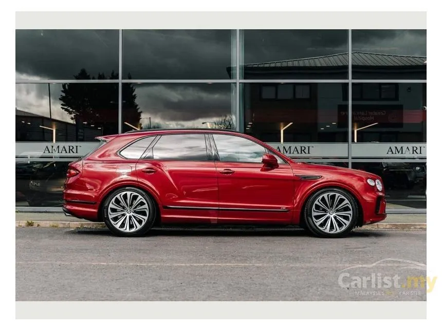 Recon Red Metallic/ 2021 Bentley Bentayga 4.0 First Edition V8 SUV ...