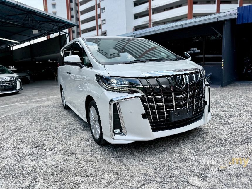 Recon 2021 Toyota Alphard 2.5 S 8 Seater Black DIM BSM Modelista ...