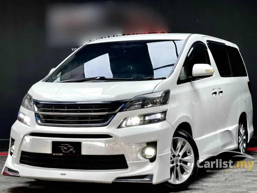 Used TOYOTA VELLFIRE, GOLDEN EYES, CONVERT NEW FACELIFT VELLFIRE WITH ...