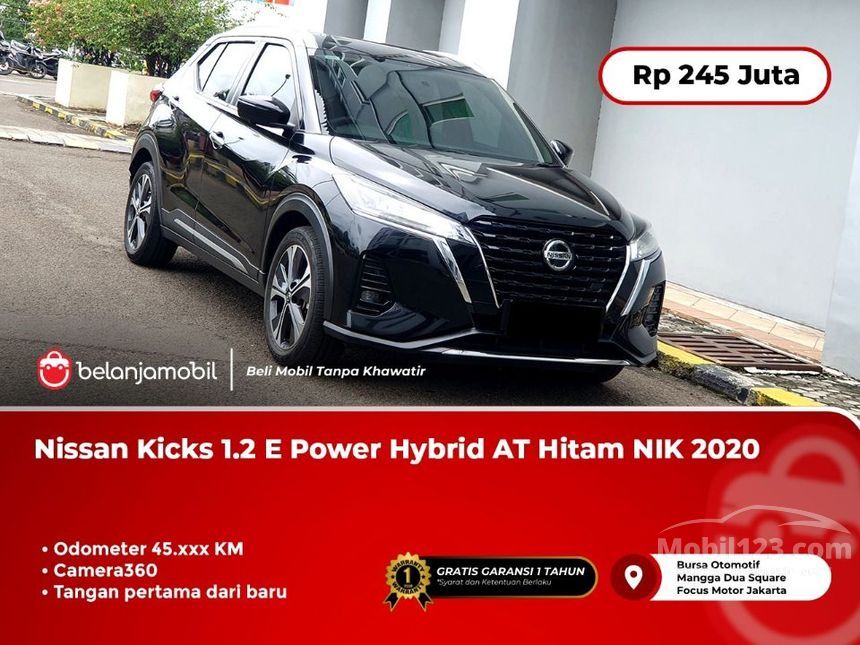 Jual Mobil Nissan Kicks 2020 e-POWER 1.2 di DKI Jakarta Automatic SUV Hitam Rp 245.000.000 ...