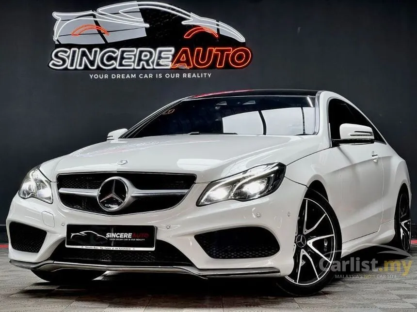 Used Mercedes Benz E250 AMG 2.0 FACELIFT 7G COUPE /Full AMG Line Body ...