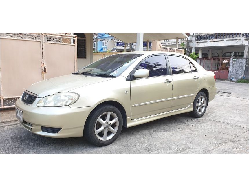 Toyota Corolla Altis 2003 E 1.6 in กรุงเทพและปริมณฑล Automatic Sedan สี ...