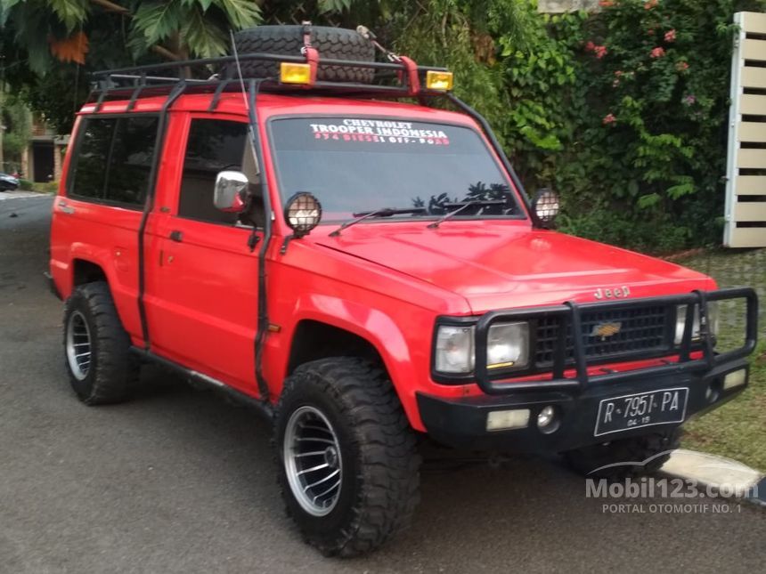 Jual Mobil Chevrolet Trooper 1984 2.3 di Banten Manual SUV Merah Rp 60. ...