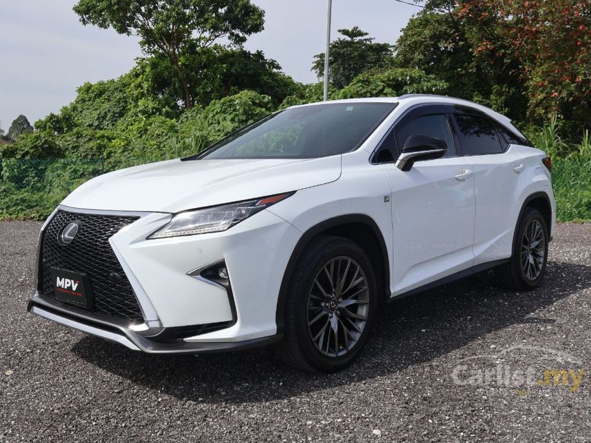 Used 2017 Lexus RX 200t 2.0 F Sport SUV - Carlist.my