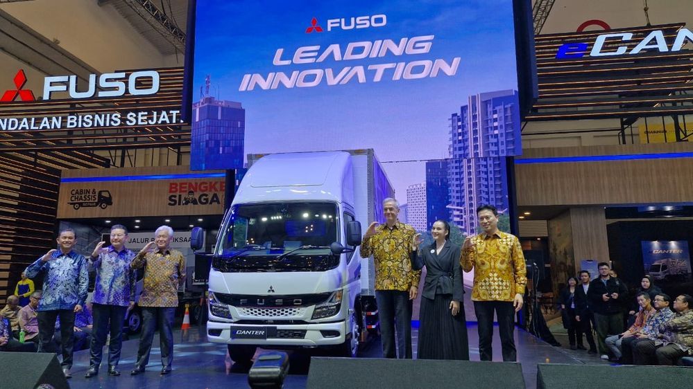 Mitsubishi Fuso eCanter Meluncur, Jadi Truk Listrik Pertama yang Dijual Resmi di Indonesia ...