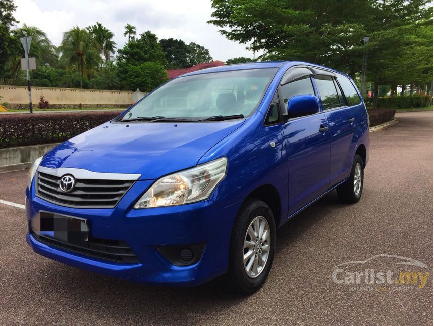 Toyota Innova 2015 E 2.0 in Johor Automatic MPV Blue for RM 60,888 ...