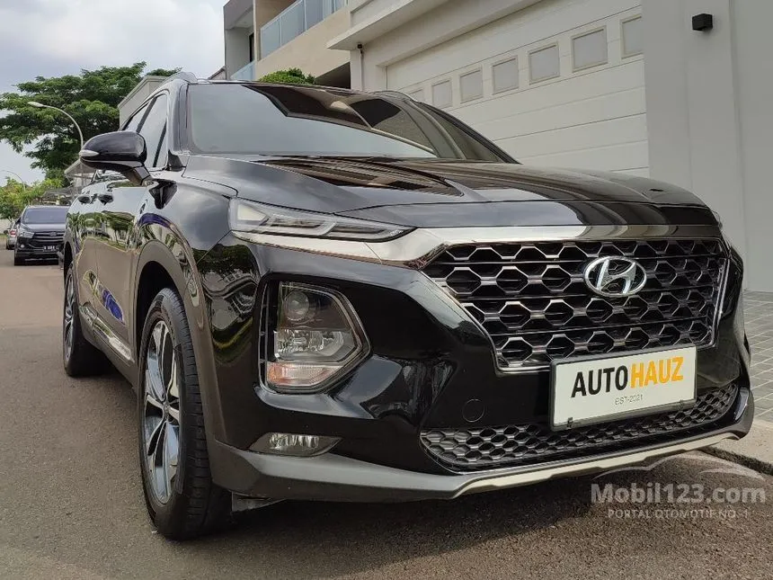 Jual Mobil Hyundai Santa Fe 2018 XG CRDi 2.2 di Banten Automatic SUV Hitam Rp 459.000.000 ...