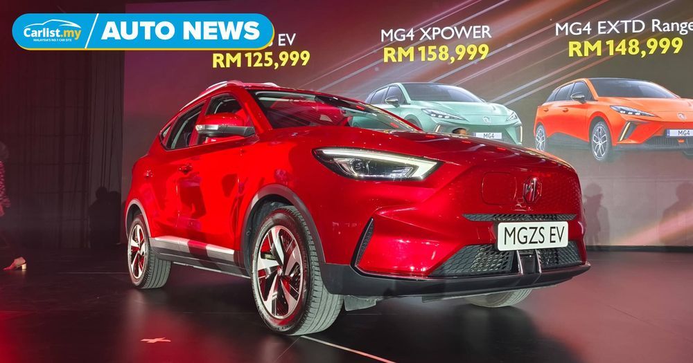 2024 MG ZS EV launched in Malaysia - SAIC’s debut B-segment SUV for ...