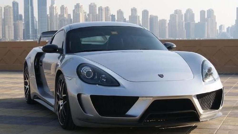 เข้าท่า Royal Custom สำนักแต่งรถดูไบ แต่งดุให้ Porsche Cayman เพียง 3 ...