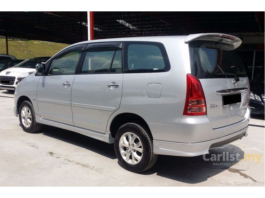 Toyota Innova 2008 G 2.0 in Selangor Automatic MPV Silver for RM 34,800 ...