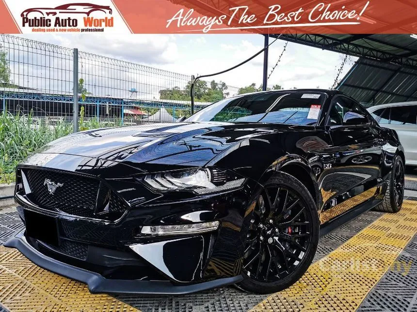 Recon Ford MUSTANG 5.0 GT RECARO SPORT SEAT NAPPA LEATHER SHADOW BLACK ...