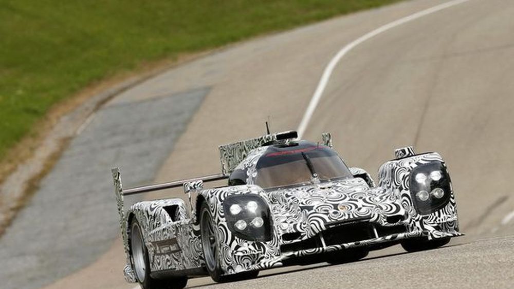 Porsche LMP1 Prototype sports รถแข่งตัวล่าสุด เปิดตัวพร้อมเตรียมแข่ง 2 ...