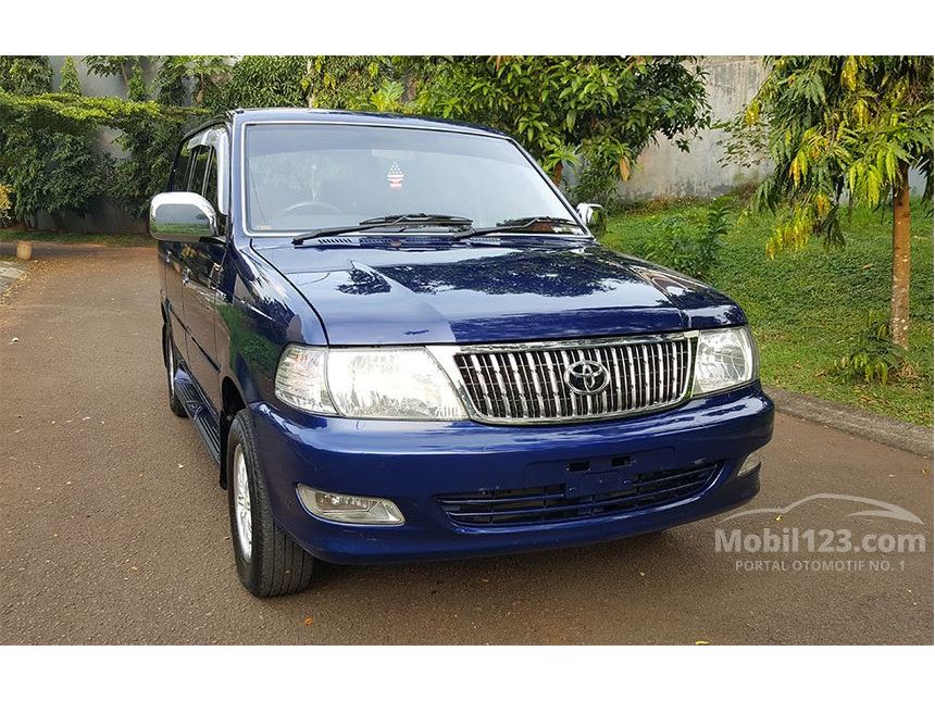 Jual Mobil Toyota Kijang 2003 LGX 1.8 di Riau Manual MPV Biru Rp 55.000 ...