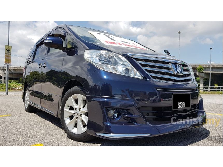 Toyota Alphard 2012 G 240S 2.4 in Kuala Lumpur Automatic MPV Blue for ...
