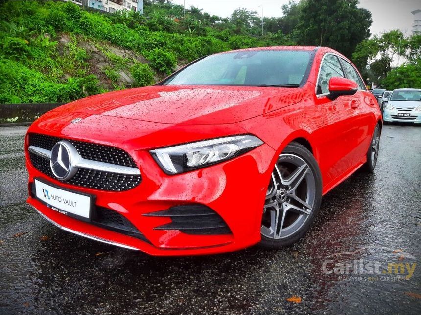 Recon 2018 UK Rare Red Mercedes-Benz A250 2.0 AMG Line Hatchback ...
