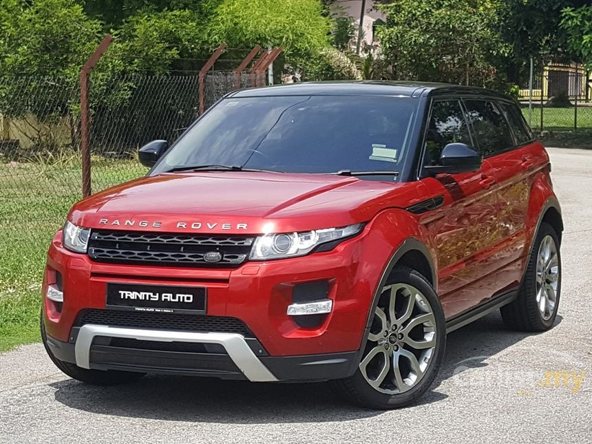 Used 2014 LAND ROVER RANGE ROVER EVOQUE 2.0 Si4 Petrol (9 SPEED ...