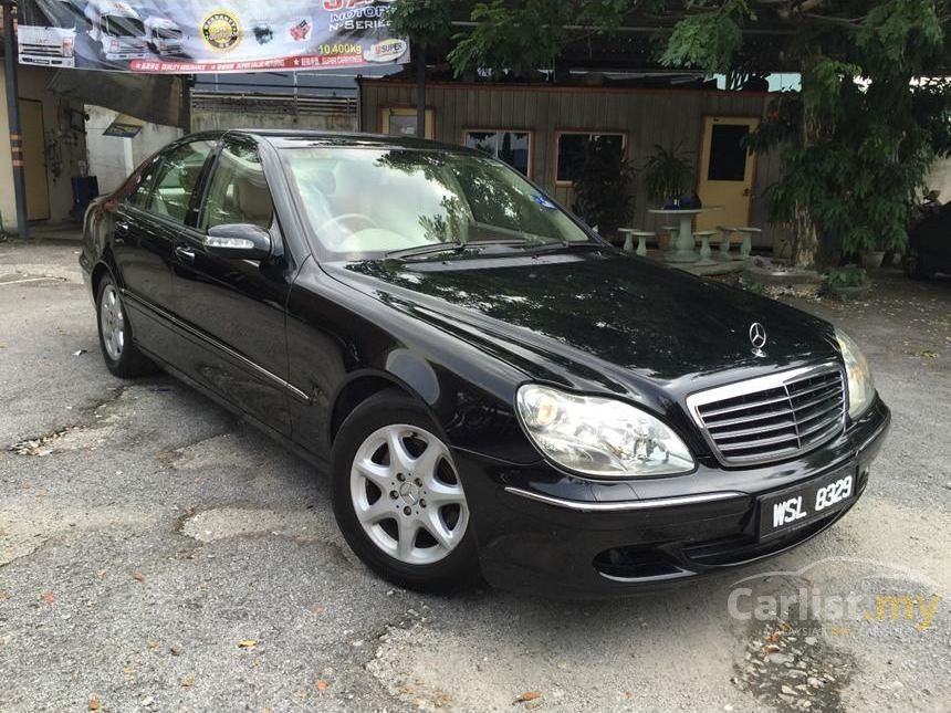 Mercedes-Benz S280 2004 2.8 in Selangor Automatic Sedan Black for RM 65,800 - 2347160 - Carlist.my