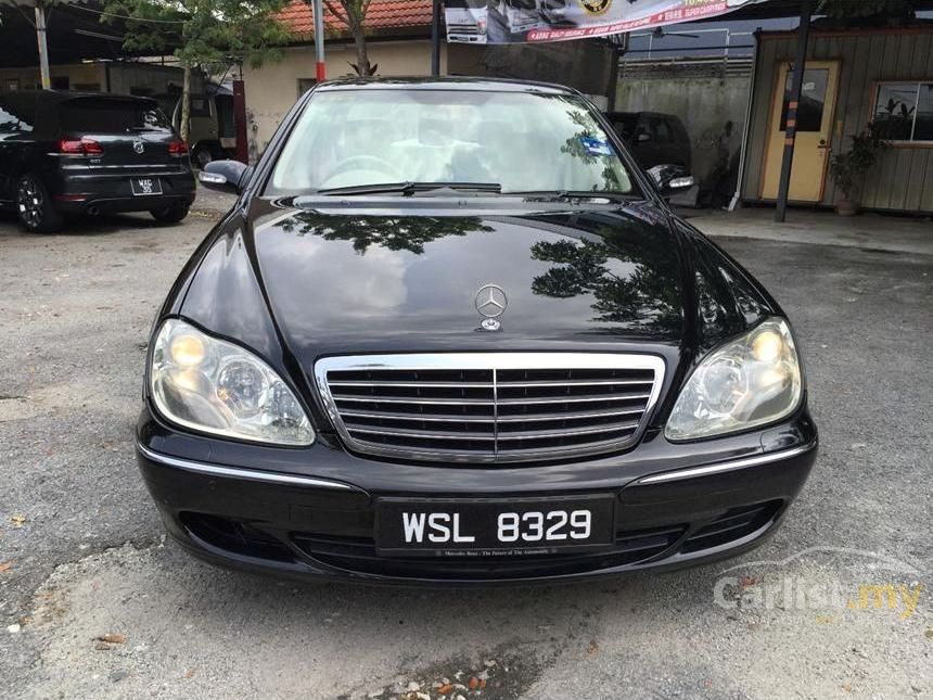 Mercedes-Benz S280 2004 2.8 in Selangor Automatic Sedan Black for RM 65,800 - 2347160 - Carlist.my