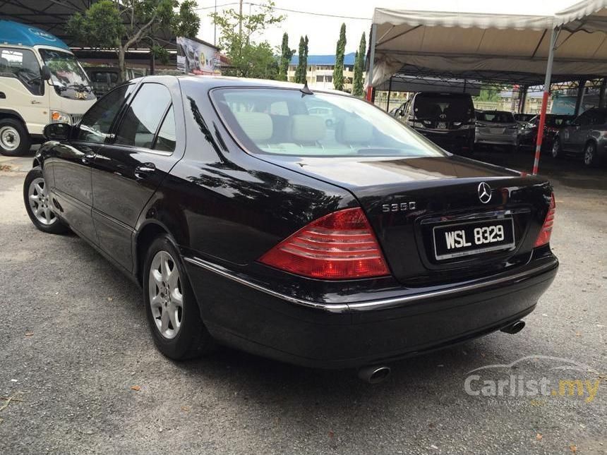 Mercedes-Benz S280 2004 2.8 in Selangor Automatic Sedan Black for RM 65,800 - 2347160 - Carlist.my