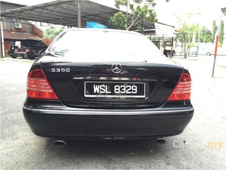 Mercedes-Benz S280 2004 2.8 in Selangor Automatic Sedan Black for RM 65,800 - 2347160 - Carlist.my