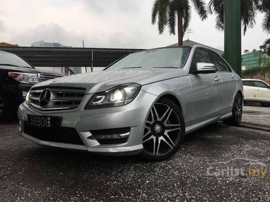 Recon 2013 MERCEDES BENZ C250 AMG SPORT PLUS WITH PANORAMIC ROOF, SEMI ...