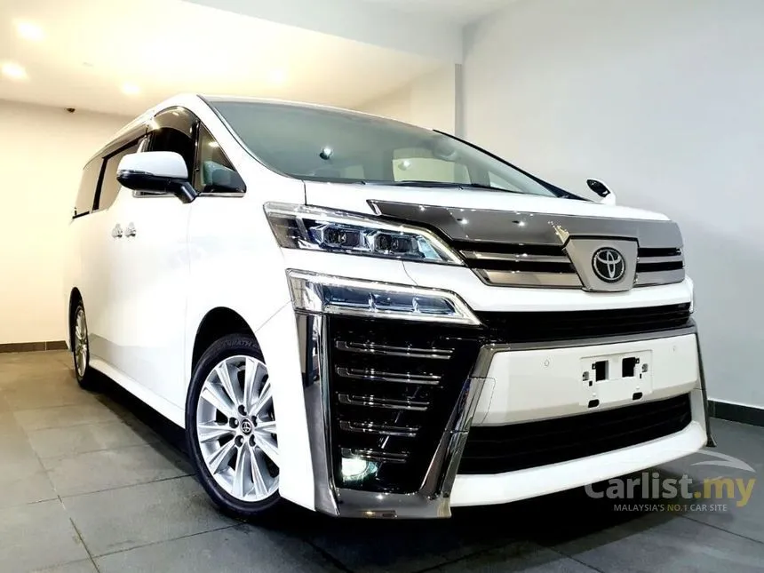 Recon 2020 Toyota Vellfire 2.5 Z Black Interior 8 SEATER - Carlist.my