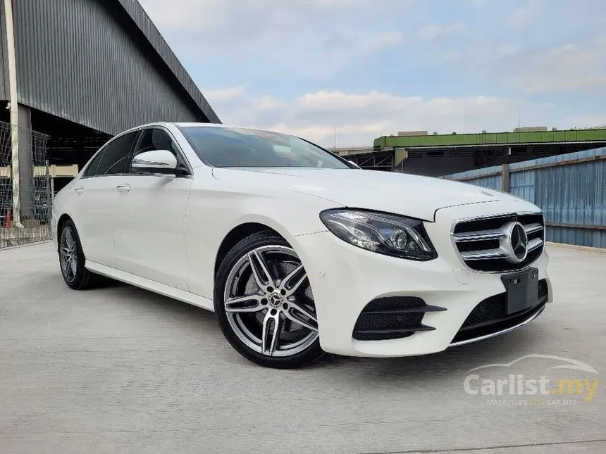 Recon 2018 Mercedes-Benz E200 2.0 AMG Sedan Radar Safety 360 Camera Japan Unreg - Carlist.my