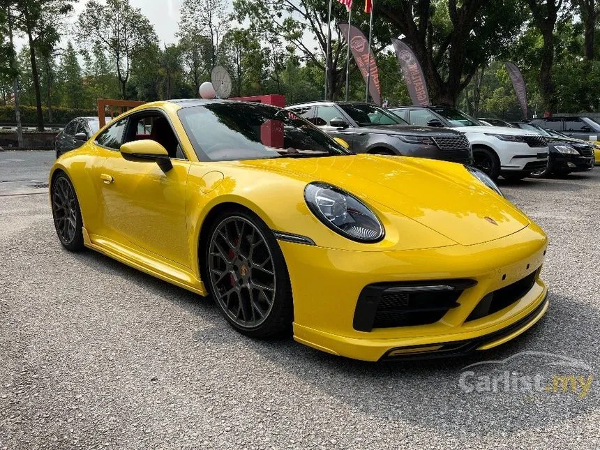 Recon 2020 Porsche 911 3.0 Carrera 4S Coupe TECHART RACING YELLOW ...