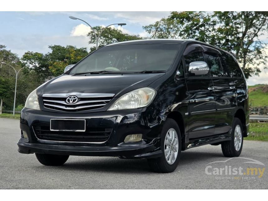 Used 2011 Toyota Innova 2.0 G MPV 1OWNER ORIGINAL MILEAGE - Carlist.my