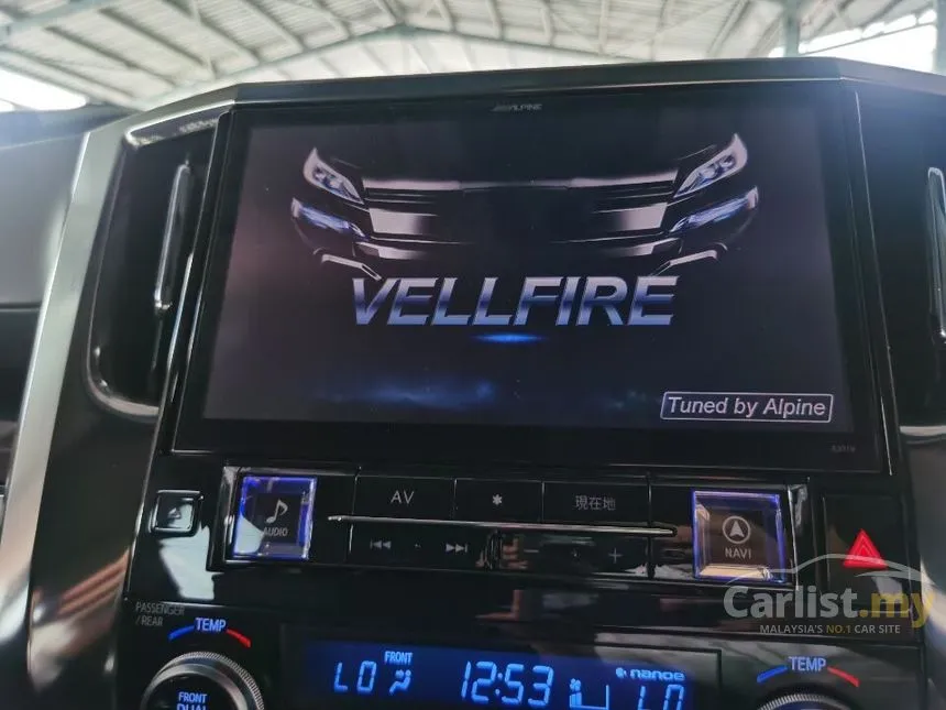 Recon TOYOTA VELLFIRE 2.5 ZA SPEC ALPINE SOUND SYSTEM POWER BOOTH 4 ...