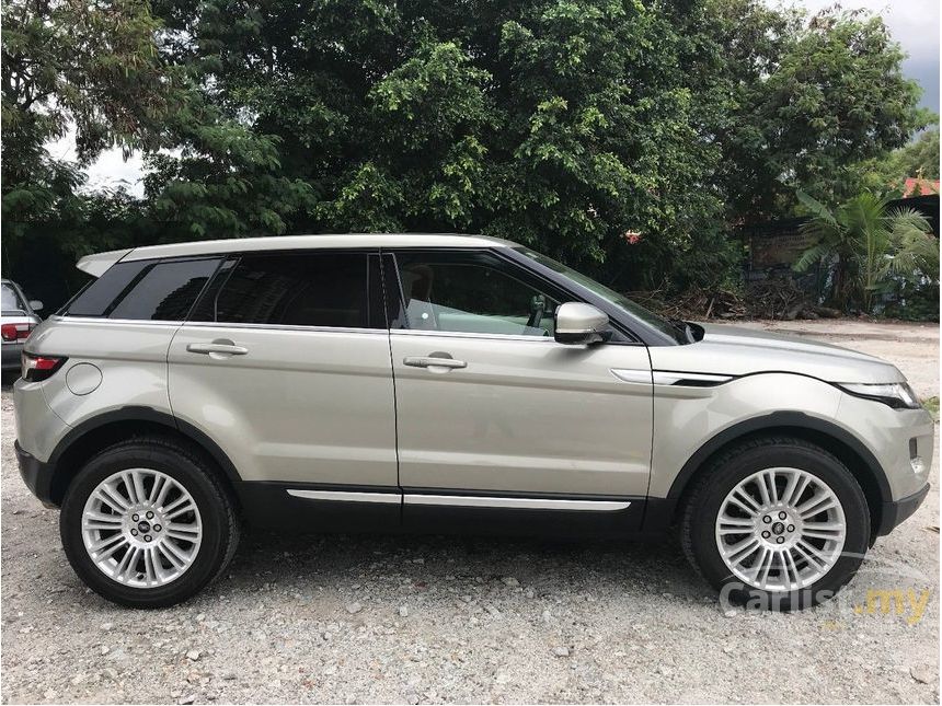 Recon 2012 Land Rover Range Rover Evoque 2.0 Prestige SUV Gold - Carlist.my