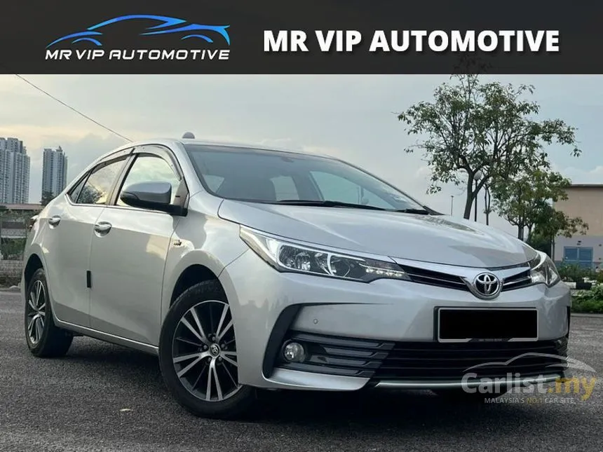 Used 2018 Toyota Corolla Altis 1.8 G Sedan FULL SERVIES RECORD BY ...
