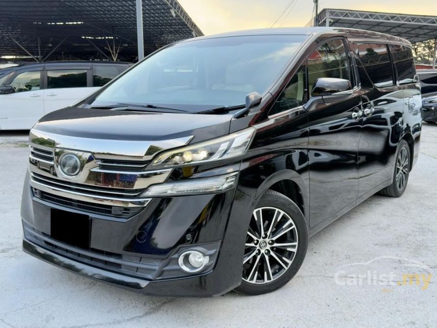 Used 2017 Toyota Vellfire 2.5 X MPV - NEW FACELIFT - 8 SEAT - POWER ...