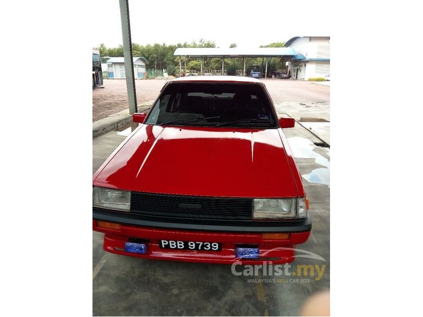 Toyota Corolla 1985 1.3 in Penang Manual Sedan Red for RM 6,000 ...