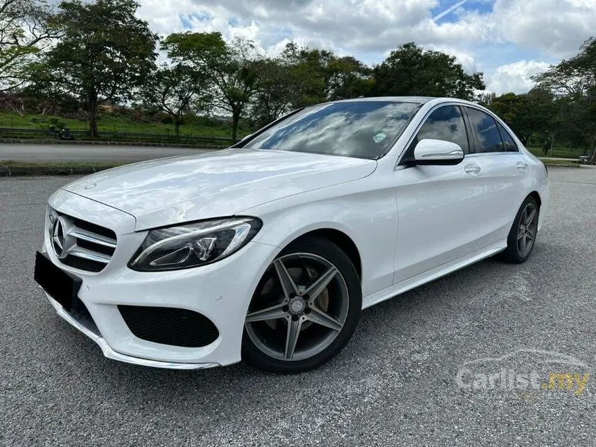 Used 2014/18 Mercedes-Benz C200 2.0 AMG (A) Sunroof Power Boot Dual ...
