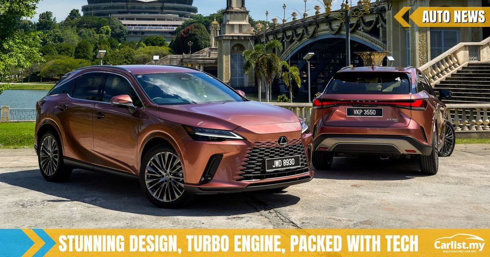 2023 Lexus RX 350 now in Malaysia from RM469k - Japan's best looking ...