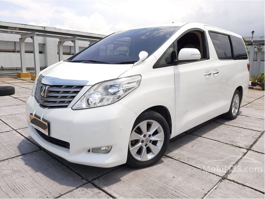 Jual Mobil Toyota Alphard 2011 G 2.4 di DKI Jakarta Automatic MPV Putih ...