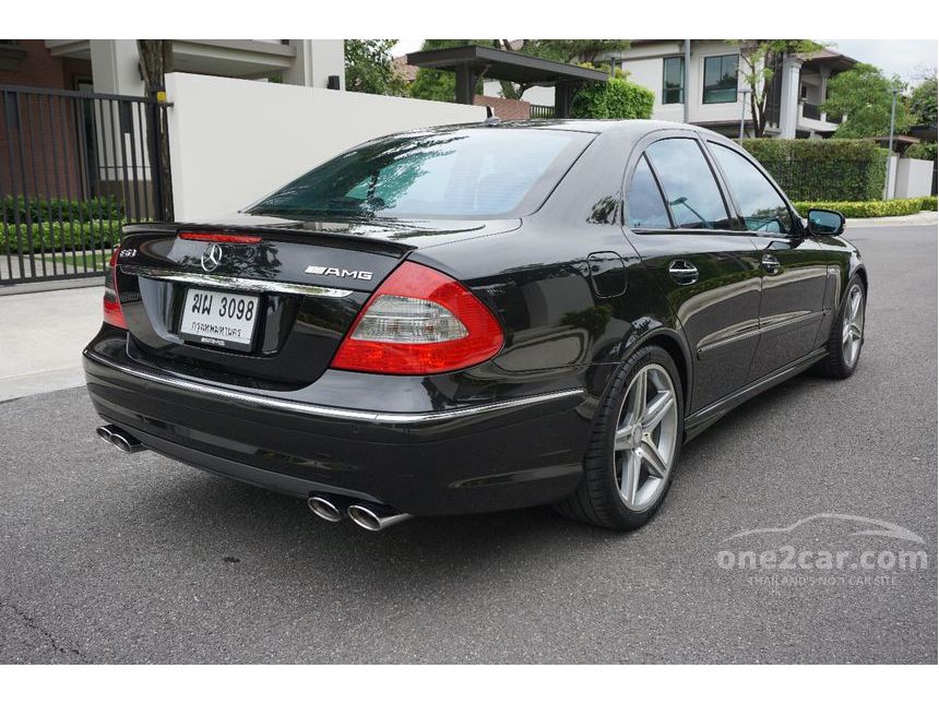Mercedes-Benz E63 AMG 2007 6.2 in กรุงเทพและปริมณฑล Automatic Sedan สีดำ for 1,390,000 Baht ...
