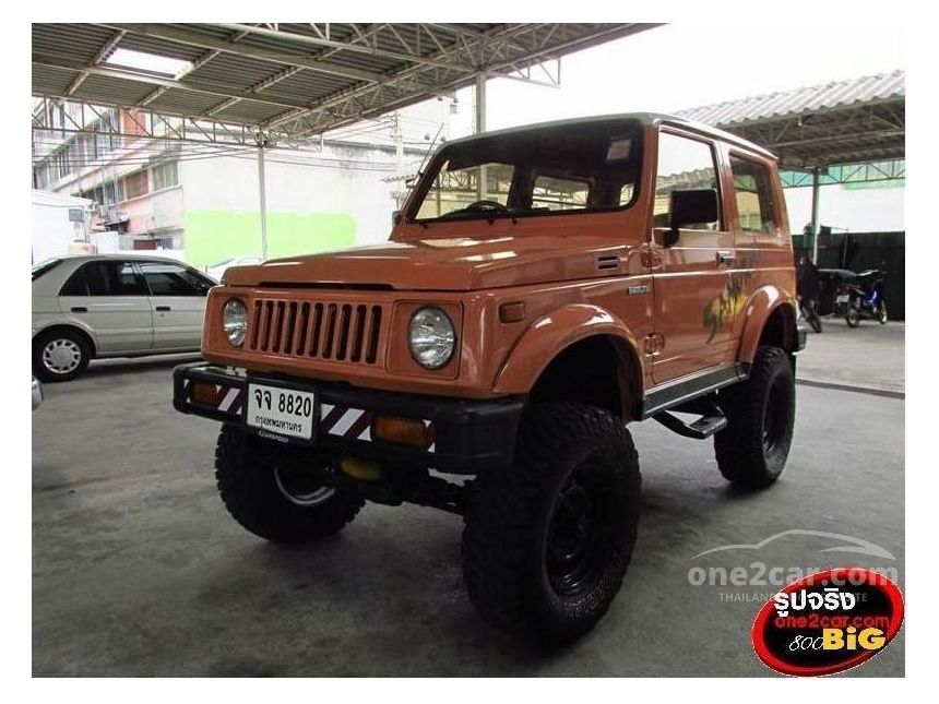 Suzuki JIMNY 1989 SJ413 1.3 in กรุงเทพและปริมณฑล Manual SUV สีส้ม for ...