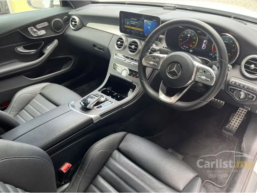 Recon 2019 MERCEDES BENZ C180 AMG COUPE 1.6 TURBOCHARGED WITH PANAROMIC ...
