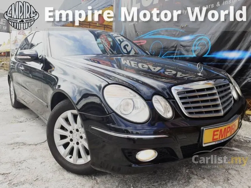 Mercedes-Benz E200K 2007 Elegance 1.8 in Selangor Automatic Sedan Black ...