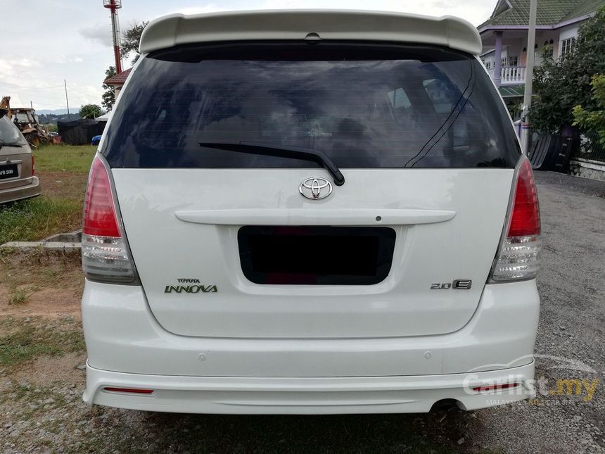 Toyota Innova 2009 E 2.0 in Selangor Manual MPV White for RM 38,900 ...