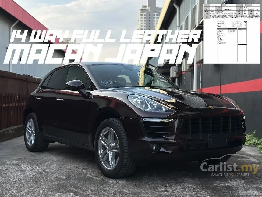 Recon 2018 PORSCHE MACAN 2.0 Japan Grade 5 Super Low Mileage - Carlist.my