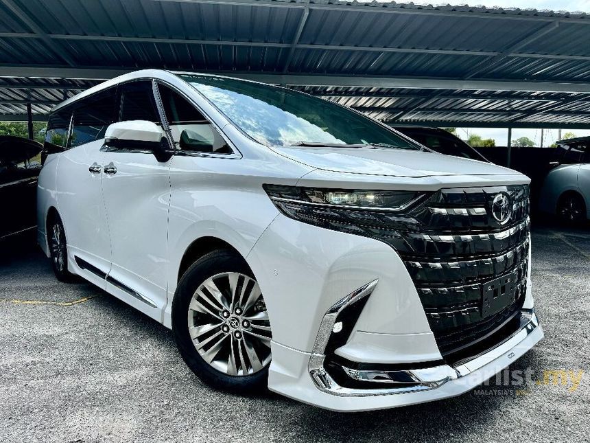 Recon 2023 Toyota Alphard 2.5 Z 360 CAMERA BSM SIDE STEP BLACK INTERIOR GRADE 6A LIKE NEW AGH40 ...