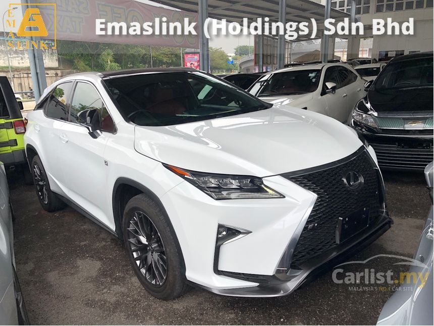 Recon 2017 Lexus RX200T 2.0 F Sport Turbo Camera Panaromic Roof Hud ...