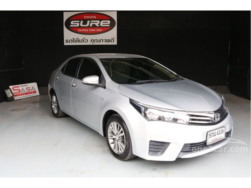 Toyota Corolla Altis 2016 G 1.6 in กรุงเทพและปริมณฑล Automatic Sedan สี ...