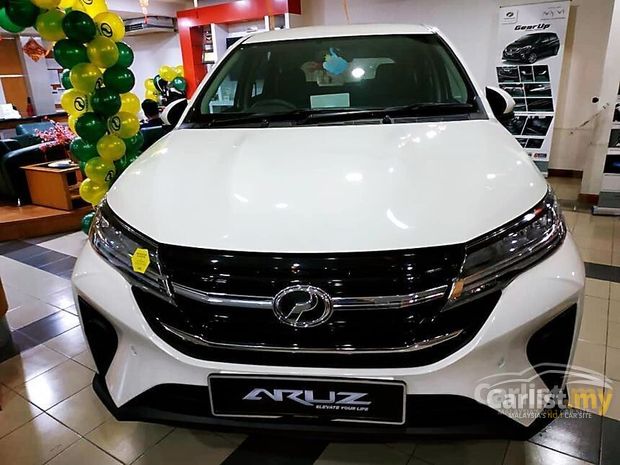 New Perodua Aruz White | Carlist.my