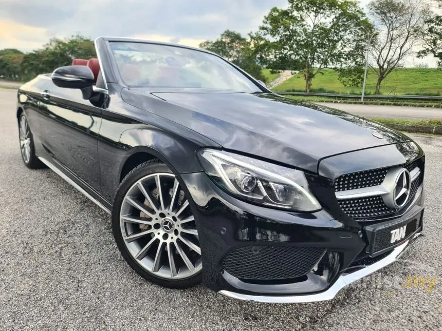 Used 2018 Mercedes-Benz C300 2.0 AMG Line Convertible Cabriolet Coupe 2 ...