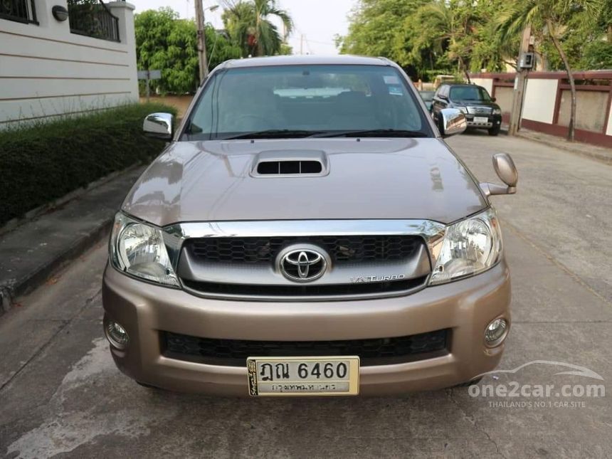 Toyota Hilux Vigo 2010 DOUBLE CAB (ปี 08-11) Prerunner E 2.5 เกียร์ธรรมดา สีน้ำตาล | One2car.com ...