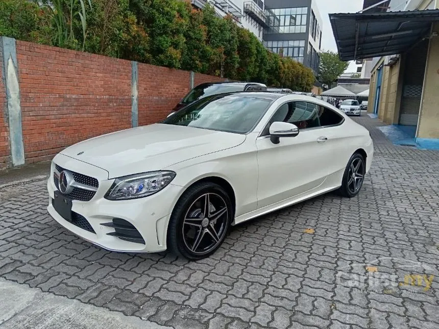 Recon 2019 Mercedes-Benz C180 1.6 AMG Coupe NFL Panoramic Roof Leather ...